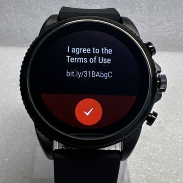Fossil Gen 6 Smartwatch FTW4061 Men's Black. | WatchCharts Marketplace