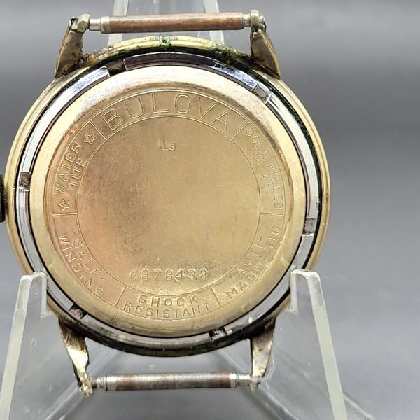 1960 Bulova L3 10K Gold Filled Self Winding Man's Wristwatch ...