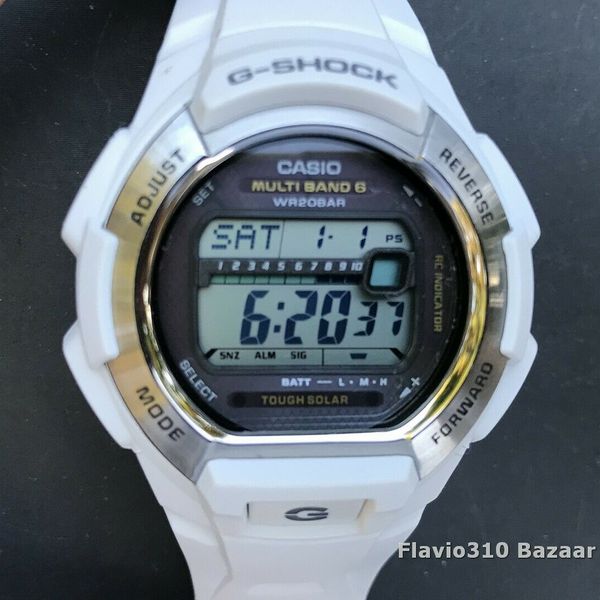 Casio G-SHOCK GW-M850 (3155) Tough Solar Multi-Band 6 Atomic 43mm White ...