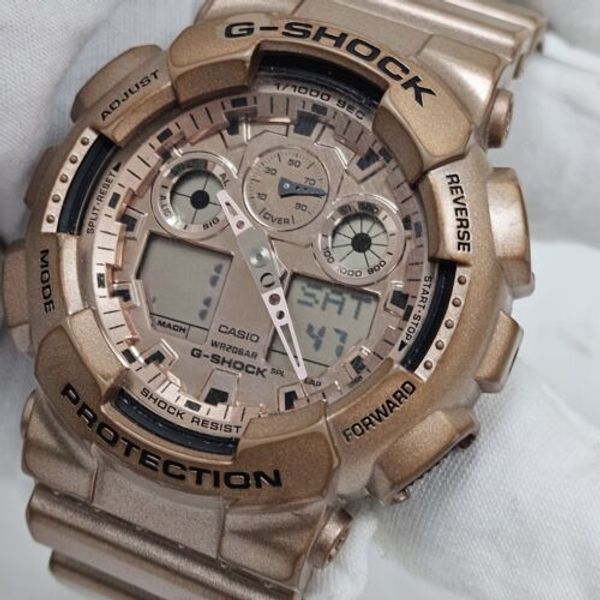 Casio GA100GD (5081) Men's G-Shock Brown Ana-Digital Mens Watch NEW ...