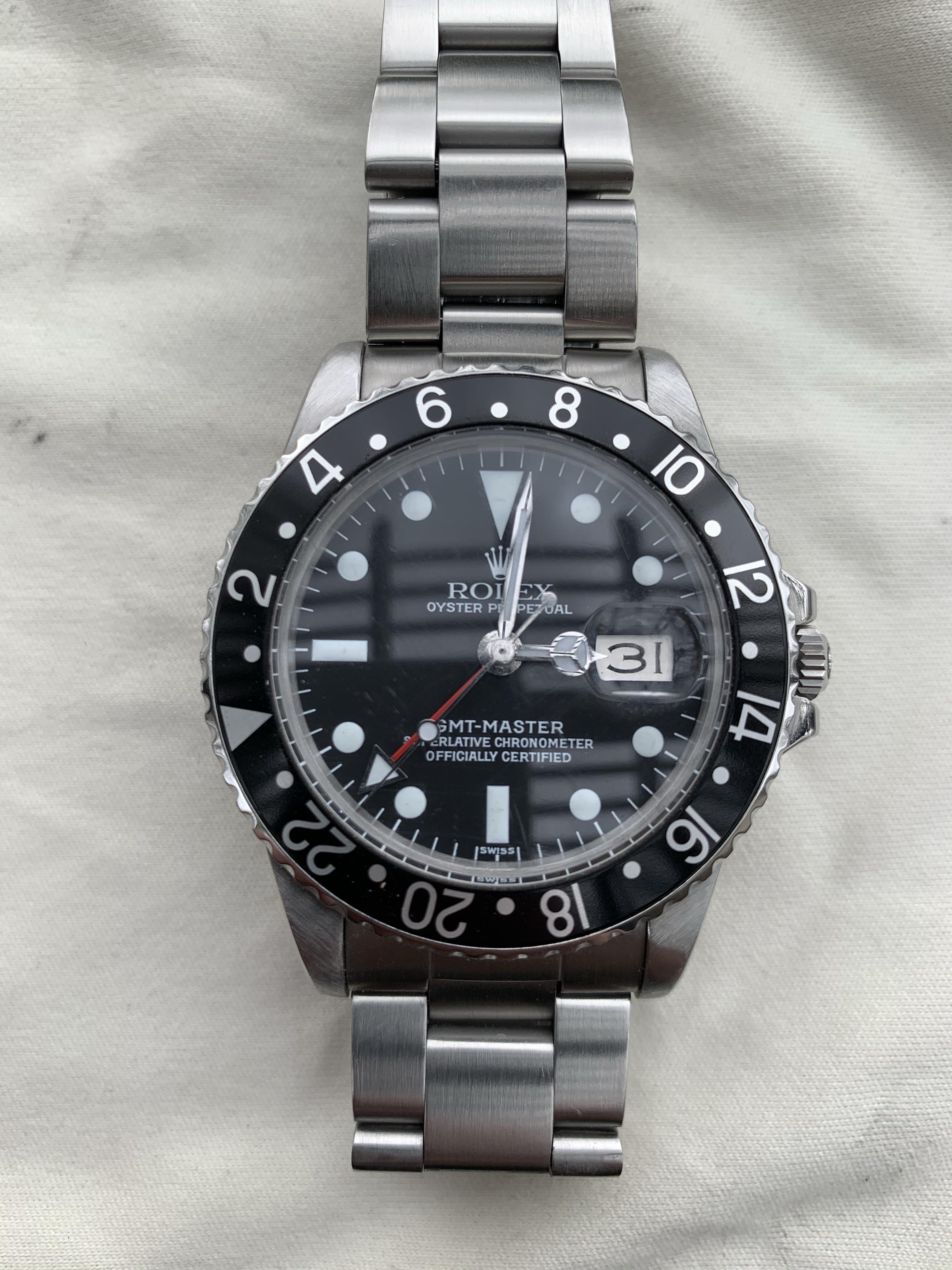 FSOT: Service Rolex 1675 Black Bezel (roughly 1969) | WatchCharts
