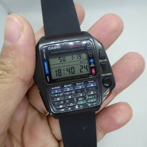 Casio cmd-40 Wrist Remote TV Controller Vintage Watch | WatchCharts ...