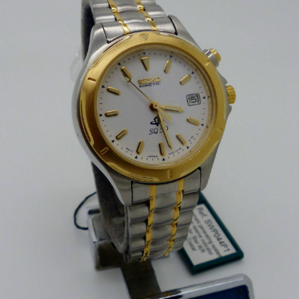 Seiko Kinetic Ladies Watch 3M22-0B00 SQ50 Ref: SWP044P1 New Old Stock ...
