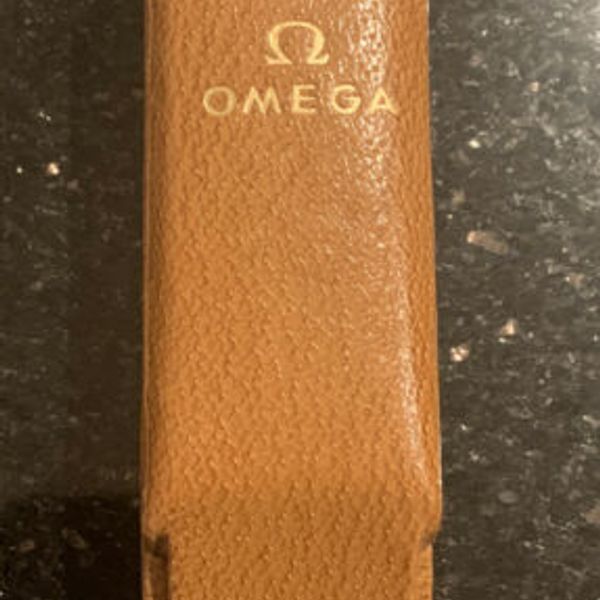 RARE Original 1950s Vintage Omega Pigskin 'coffin' Watch Box Perfect ...