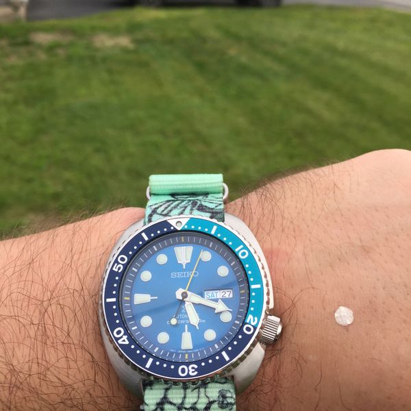Seiko Turtle Blue Lagoon | WatchCharts