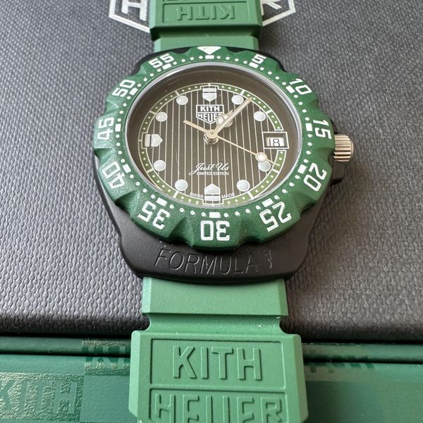 [WTS] TAG Heuer x Kith Formula 1 - Limited Edition (1 of 825), Green ...