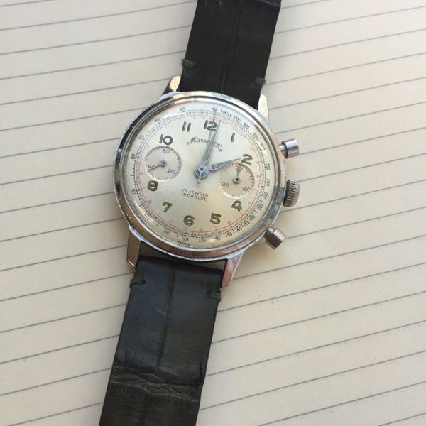 Vintage Chronograph - Marcel and cie | WatchCharts