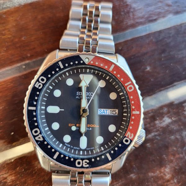 Seiko Skx009 Diver Automatico Seiko Skx007 Blue Dial Watch Sub 21 ...