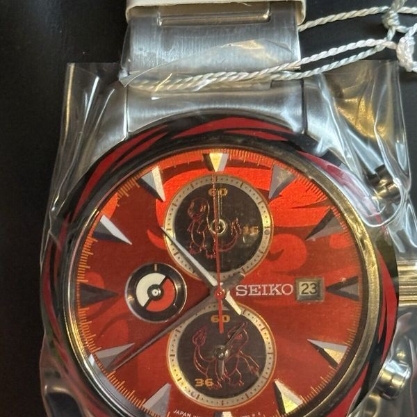 NEW SEIKO POKEMON CHARIZARD SBPY159 - LIMITED EDITION (#307/700 ...