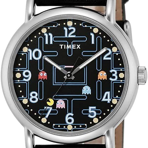 TIMEX Pac Man Weekender Collaboration Model Watch TW2V06100 Video Game ...