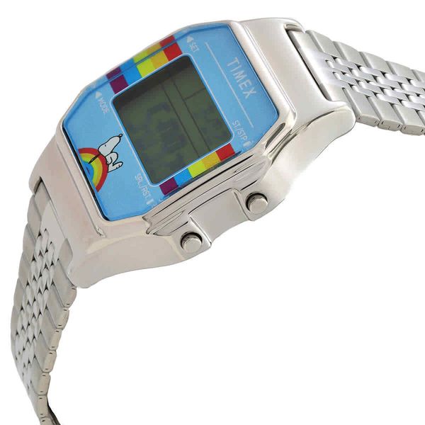 Timex T80 X Peanuts Alarm Quartz Digital Unisex Watch TW2V61300 ...