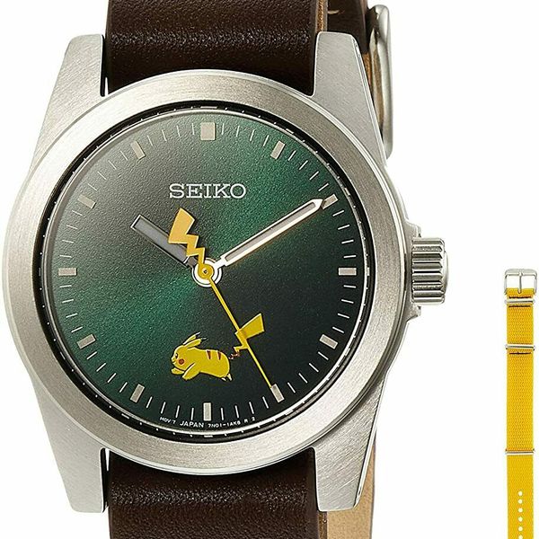 Seiko Selection Pokemon Special Model Pikachu SCXP177 Dark Brown ...