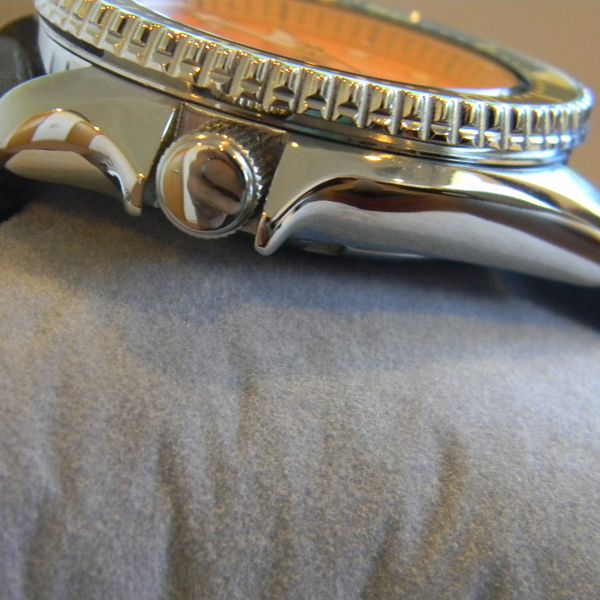 Seiko SKX011J 200m Diver, Orange dial, MADE IN JAPAN! 2 OEM Seiko ...