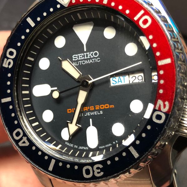 [WTS] SKX009J on Seiko Jubliee with box and extra links. | WatchCharts