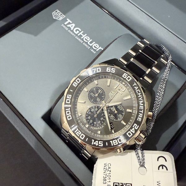 Unused TAG Heuer Formula Grey Men's Watch CAZ1011.BA0843 | WatchCharts ...