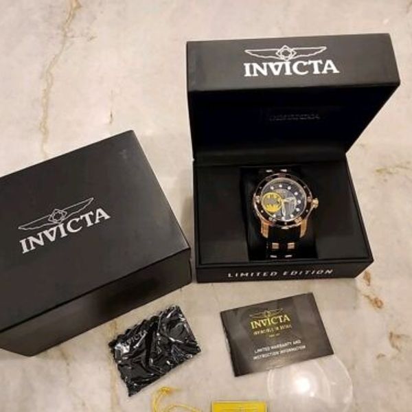 Invicta Batman Limited Edition To 4000 Dc Comics 34752 | WatchCharts ...