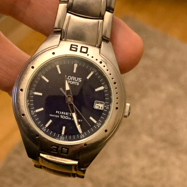 Men's Pulsar by (Seiko) Kinetic watch , {New Capacitor Fitted ...