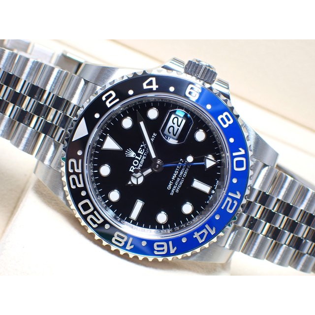 [Used] Rolex GMT Master II Blue Black Bezel Jubilee Bracelet Ref ...