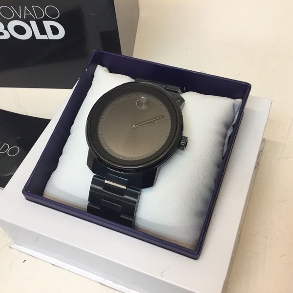 Movado Trend Menâ s Black Swiss Movement Watch | WatchCharts Marketplace
