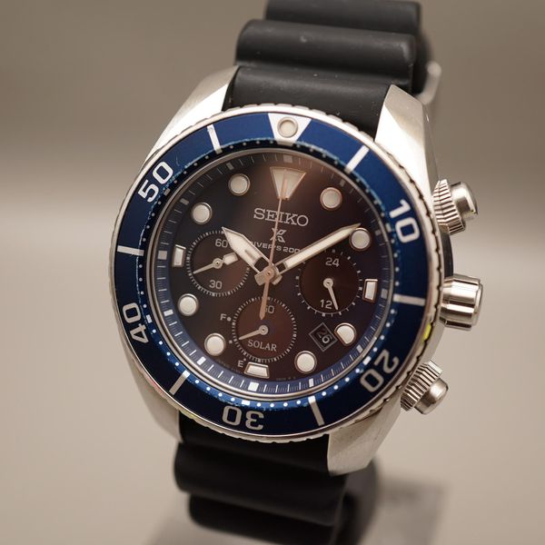 [WTS] Seiko Prospex SSC759J1 V192 Blue Sumo Chronograph Solar Quartz ...
