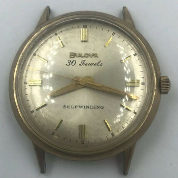 Vintage Bulova M7 30 Jewel Self-Winding Men's Wrist Watch 10k R.G.P ...