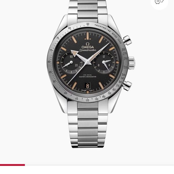 MORE THAN 50% OFF RETAIL - Omega Speedmaster ‘57 (Black Sandwich Dial ...