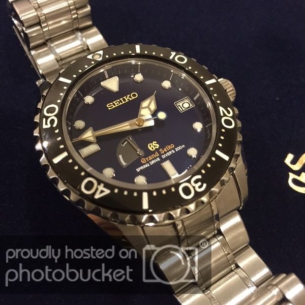 FS Limited Edition Grand Seiko Spring Drive Diver SBGA071 | WatchCharts