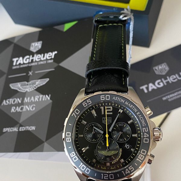 TAG HEUER Formula 1 Aston Martin CAZ101P.FC8245 Special Edition Chrono ...