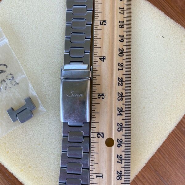 SINN Genuine Stainless Band Bracelet Silver Matte 20mm 104/203/EZM W ...