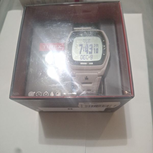 Timex Men's TW5M62600 Ironman T300 Digital Watch 42mm Gray Silicon ...