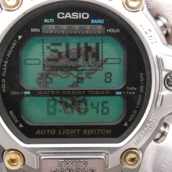 Vintage Casio Pro Trek Twin Sensor PRT-30 Men's Wristwatch (Alti-Baro ...