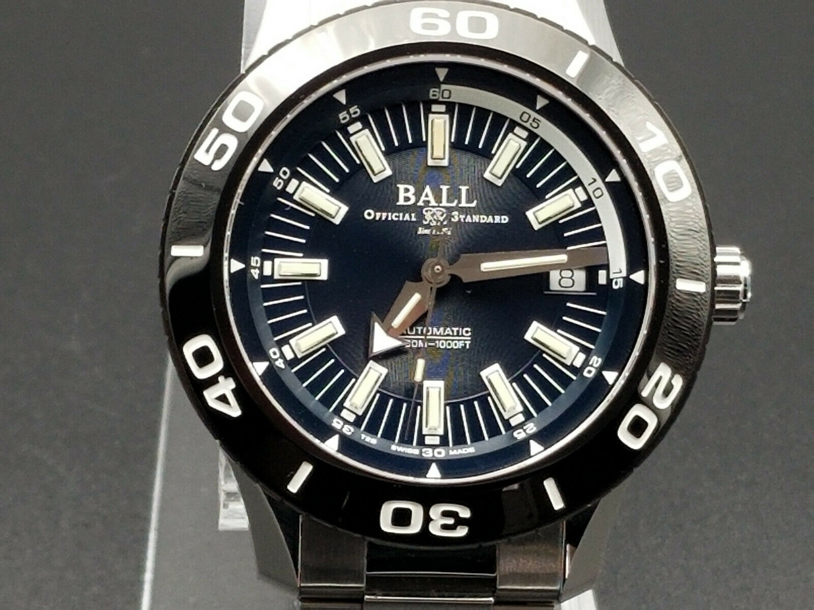 Ball Fireman NECC DM3090A-SJ-BE Automatic Dive Watch | WatchCharts ...