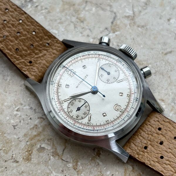 Wittnauer Chronograph, Venus 188, Vintage Racing, 1952, Handaufzug ...