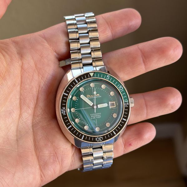 [WTS] Bulova Oceanographer Green Dial Like New! Box and Papers ...