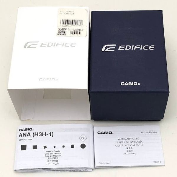 Casio Edifice EFV-620-1A4VUDF Men's Wristwatch | WatchCharts Marketplace
