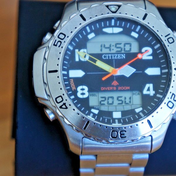 CITIZEN PROMASTER AQUALAND- AQUAMOUNT JP3040 CALIBER C900 , EXTREMELY ...