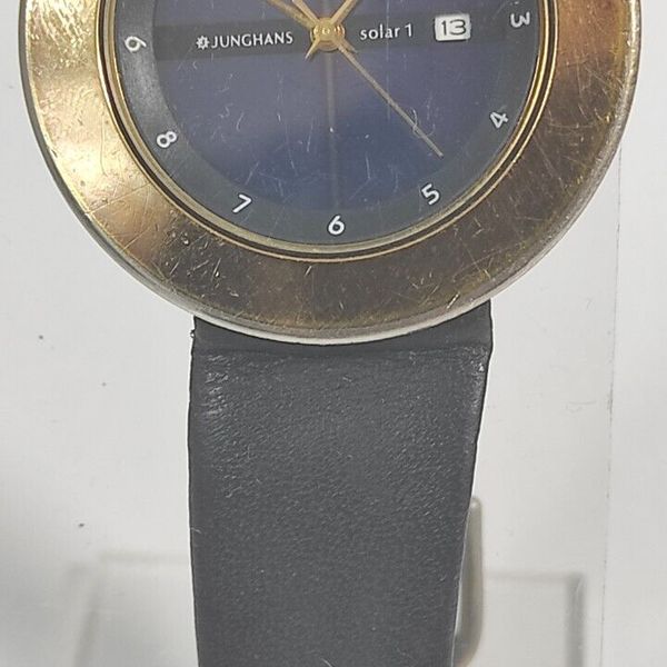 Vintage Junghans Solar 1 UFO Mens Quartz Date Watch Ref. 24/7901 ...