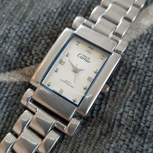 Vintage Cartier Ladies Watch paris quartz 20-61323 Japan movt ...