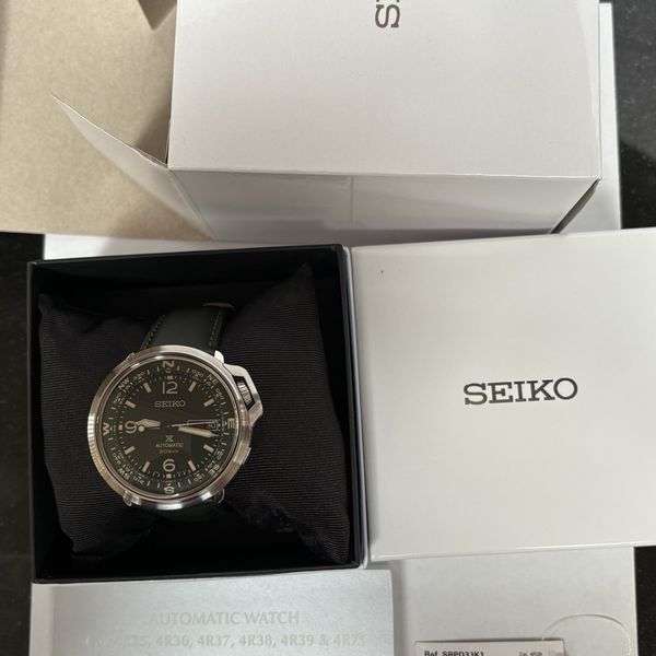 Seiko Prospex Land Series Green SRPD33 Rotating Inner Compass Bezel ...