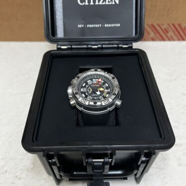 NEW CITIZEN WATCH PROMASTER AQUALAND ECO-DRIVE BN2021-03E MEN'S SOLAR ...