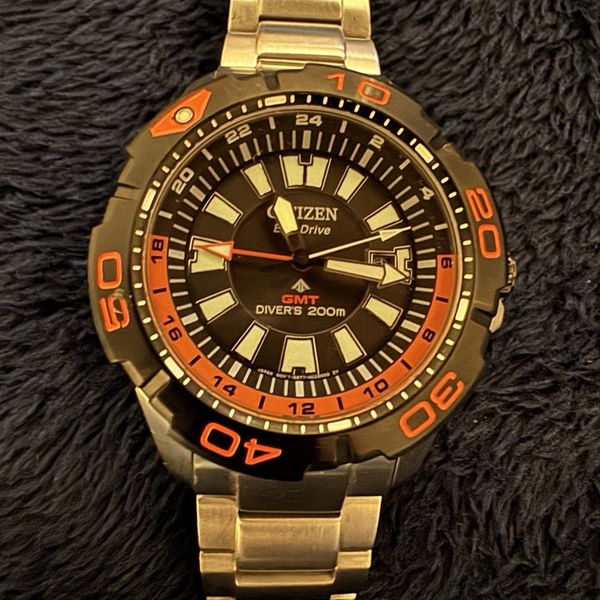 Citizen Promaster Diver 44mm Silver Stainless Steel Case Men's ...