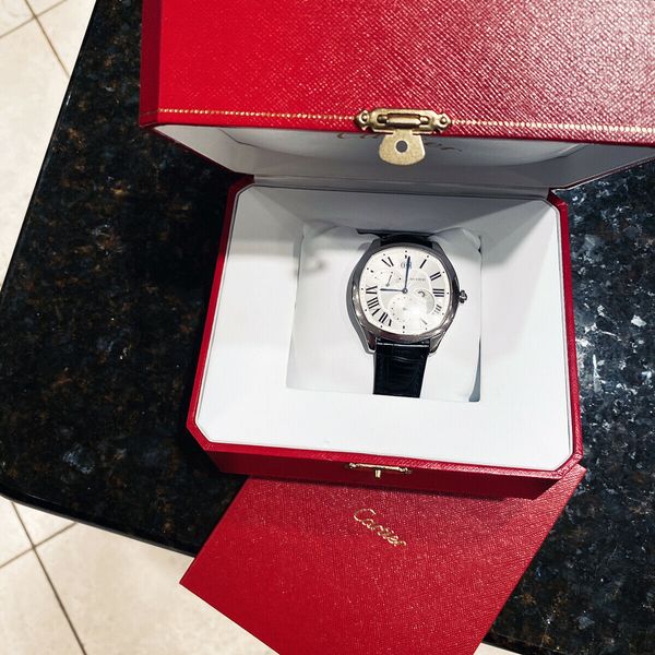 Cartier Drive de Cartier Chronograph 2nd Time Zone Big Date Day Night ...
