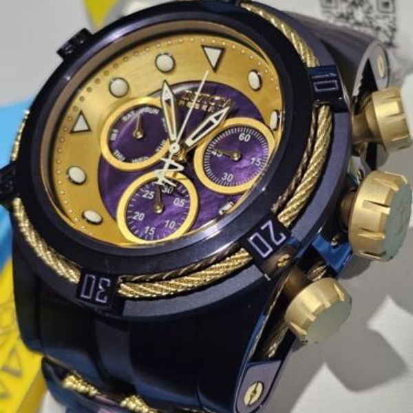 Invicta - Bolt ZEUS - Purple Label - Swiss Z60 - Reserve Purple MOP ...