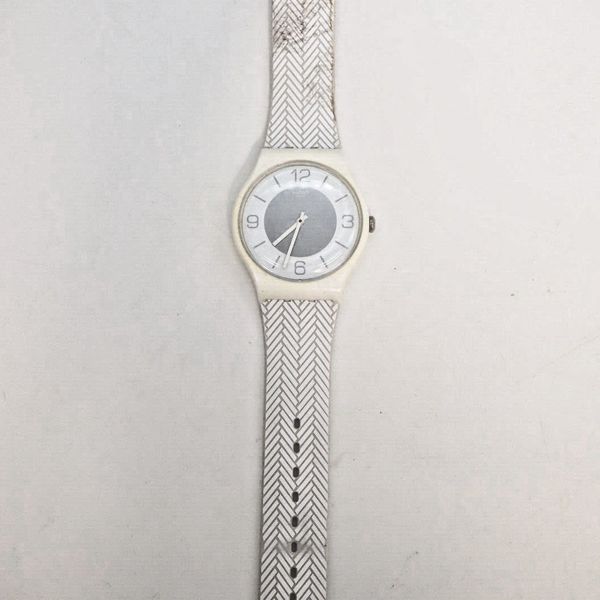 Swatch watch in white and grey | WatchCharts Marketplace