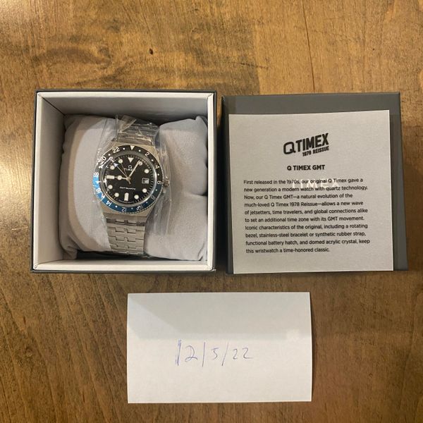 [WTS] Timex Q GMT Batman - New in Box | WatchCharts