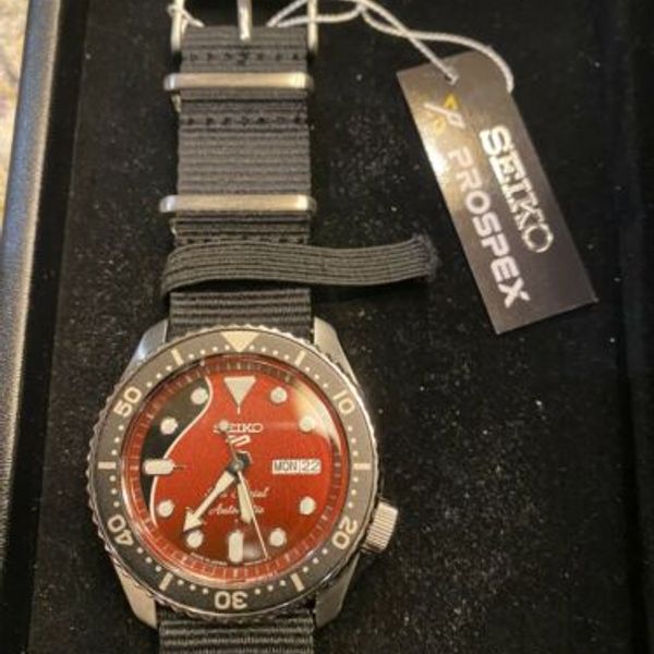 Seiko 5 Sports Brian May Special Edition SRPE83 | WatchCharts Marketplace