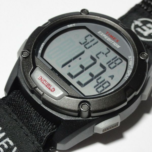 Timex Expedition M252 digital Indiglo Watch mint great shape CLEAN new ...