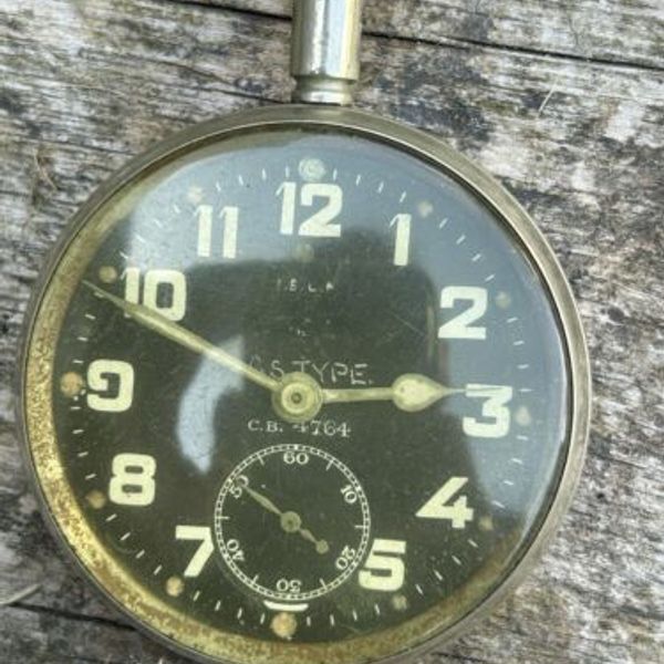 ww1 RFC ZENITH Pocket Watch Airplane Instrument Panel Pilots Royal ...