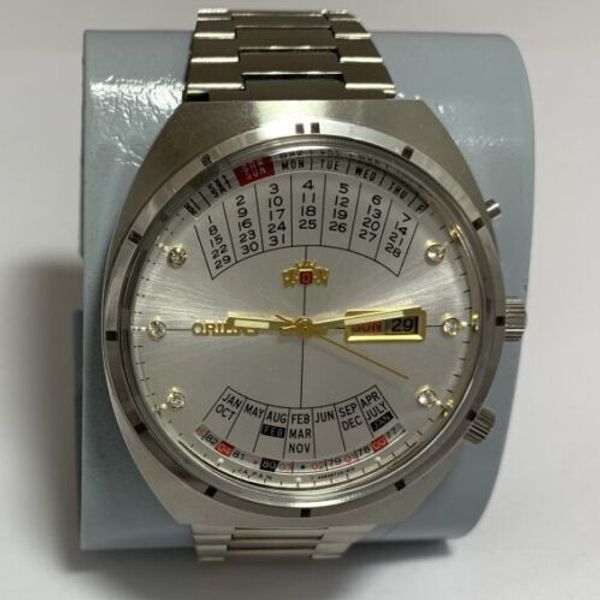 Men's watch Orient College 21 jewels mother-of-pearl automatic winding ...
