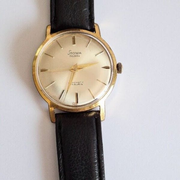 Stowa automatic watch circa 1960s | WatchCharts Marketplace